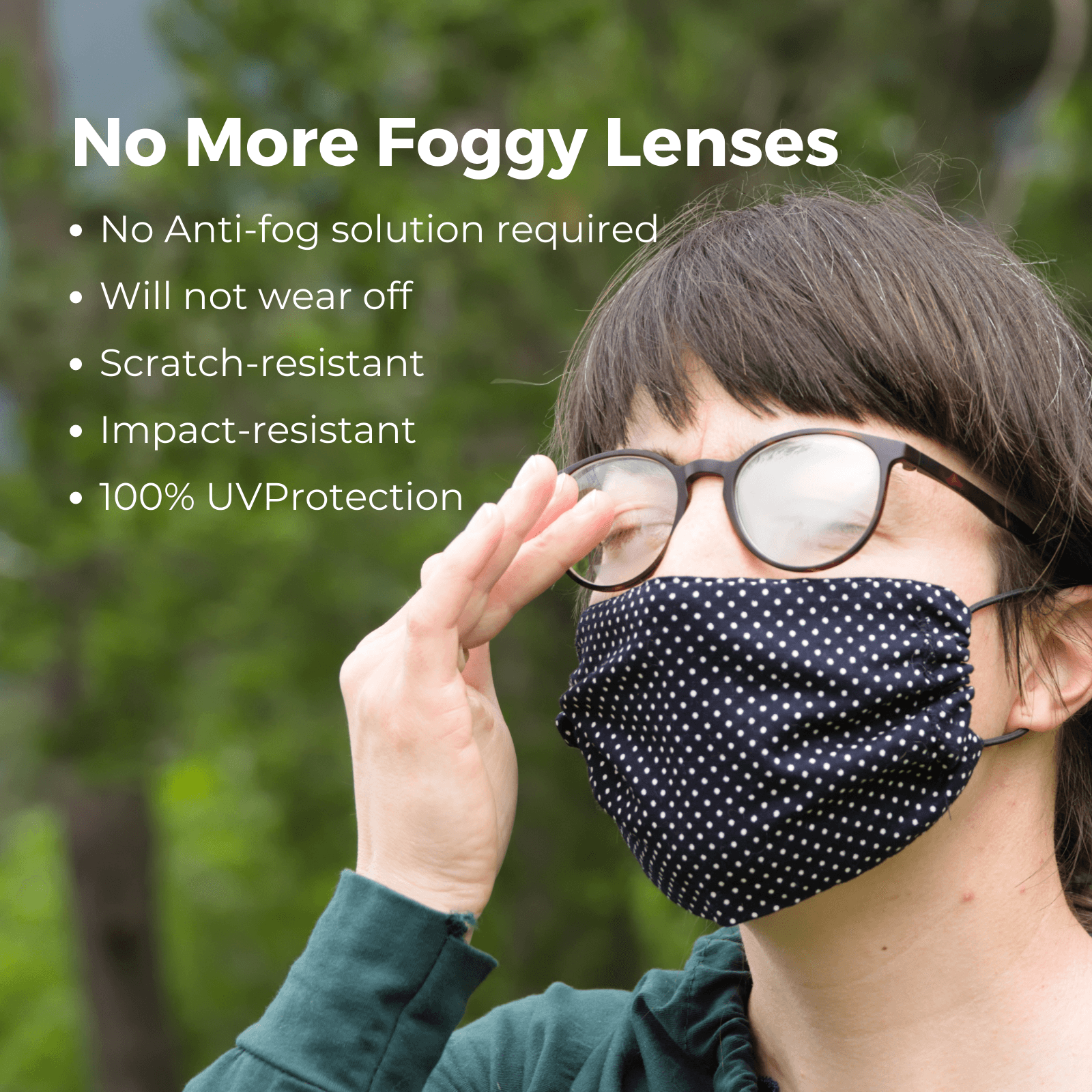 Anti Fog Lens for Single Vision RX | Replacement prescription lenses ...